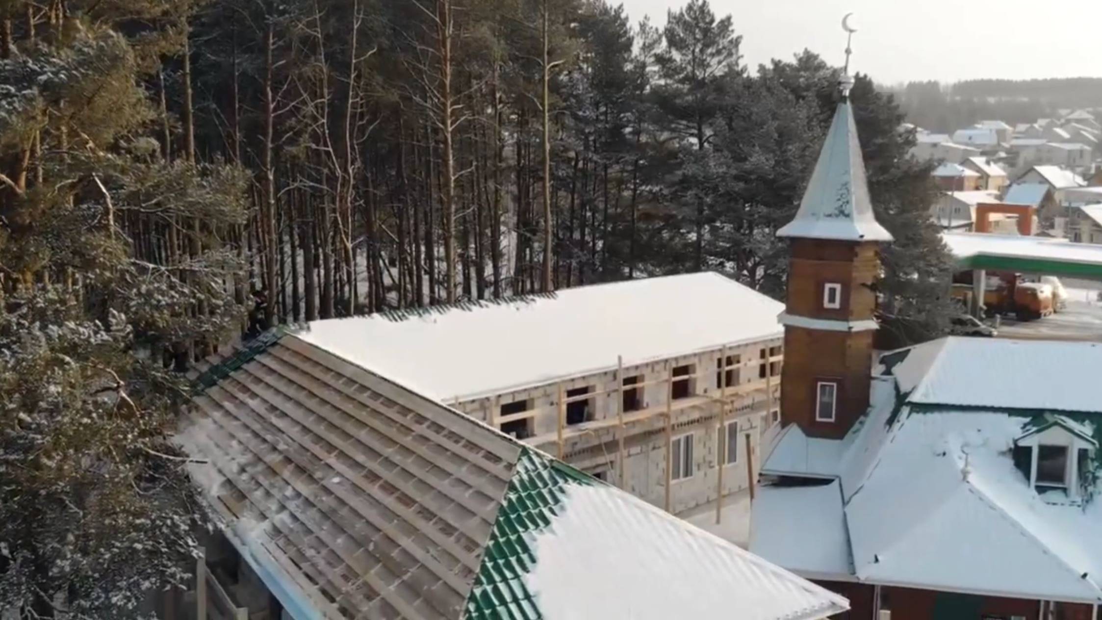 Строится медресе при мечети АХТАМ г. Казань #медресе