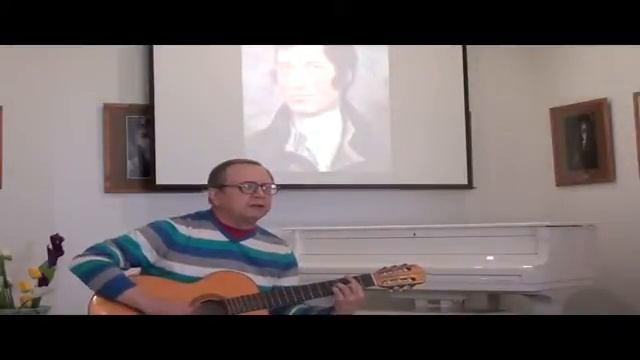 Е. С. Останин, стихи Р. Бёрнс. «Красная роза»