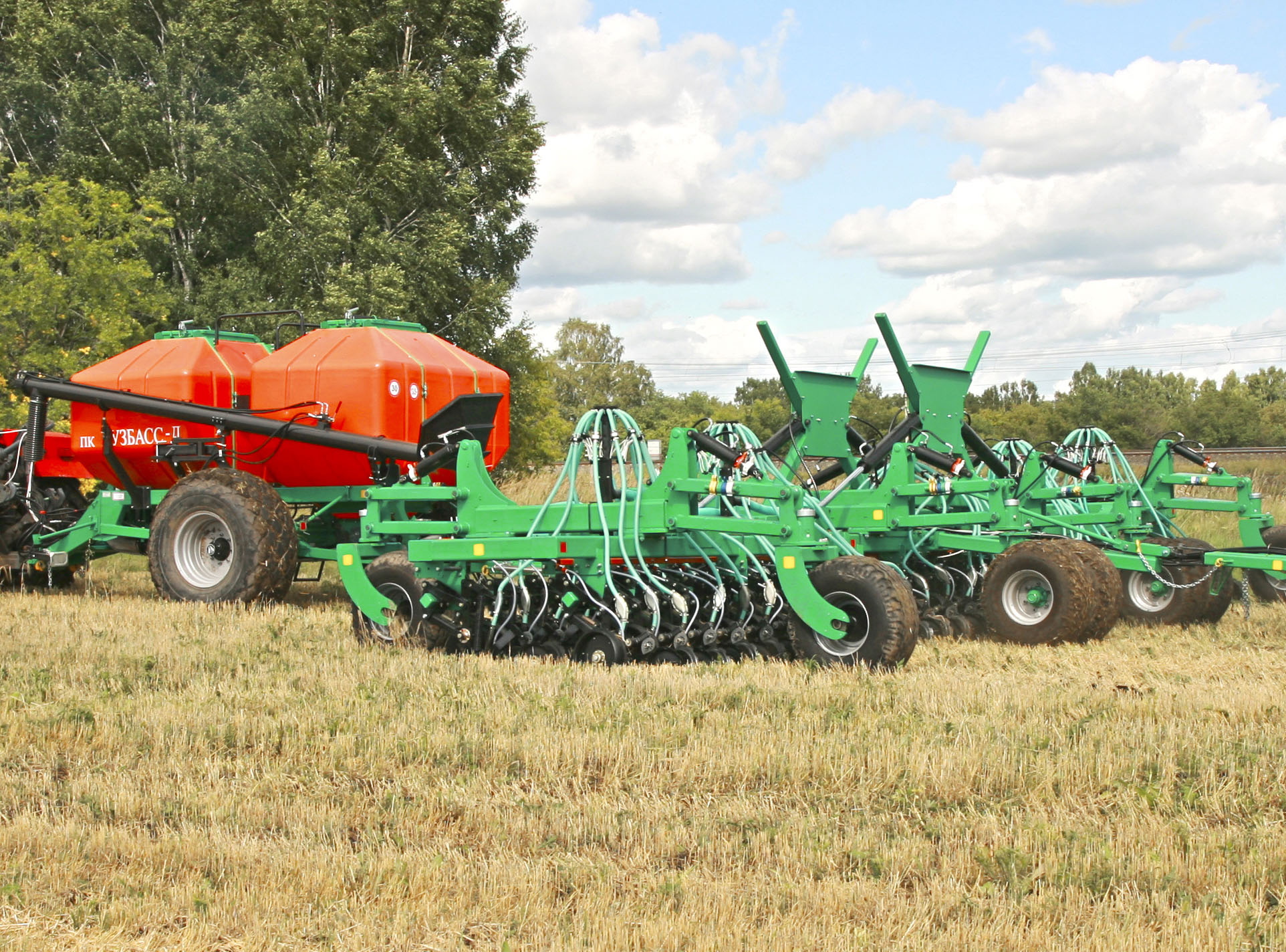 Посевной комплекс Кузбасс-Д. Посев