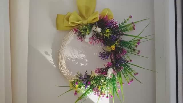 Как сделать пасхальный венок? 🌿 Пошаговый DIY к Светлой Пасхе