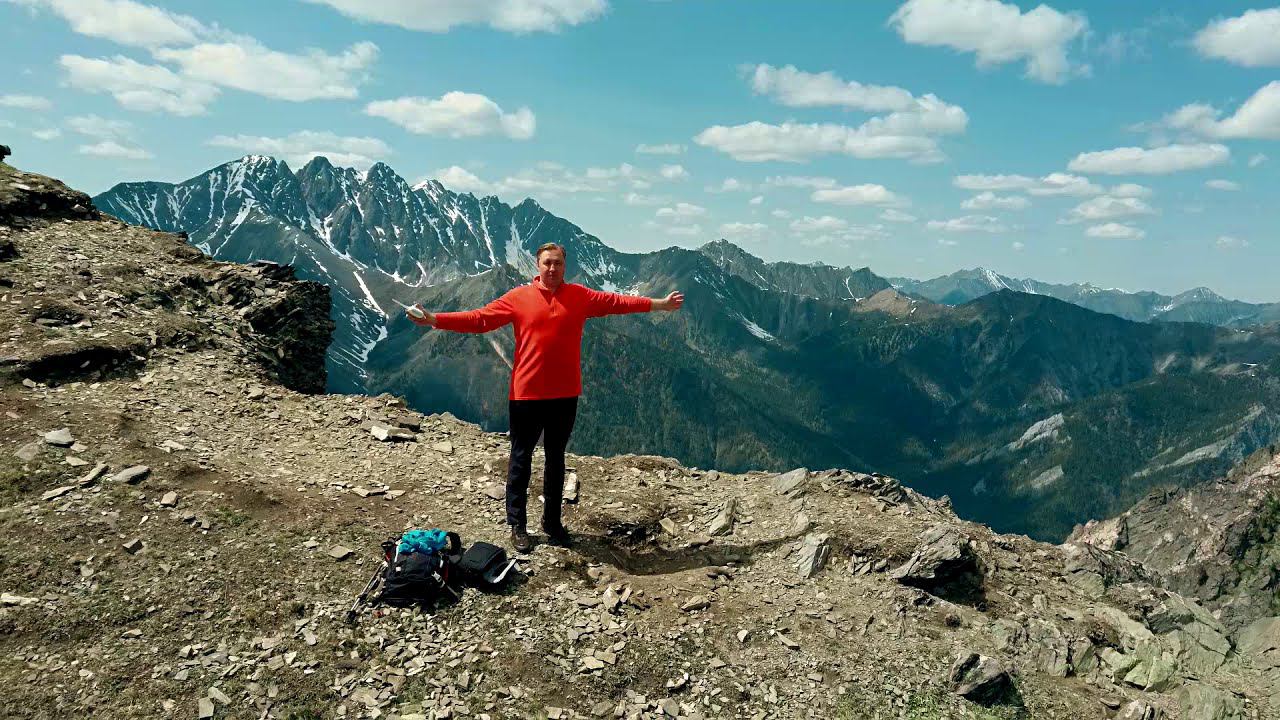 Бурятия горы Аршана, Пик Любви с воздуха