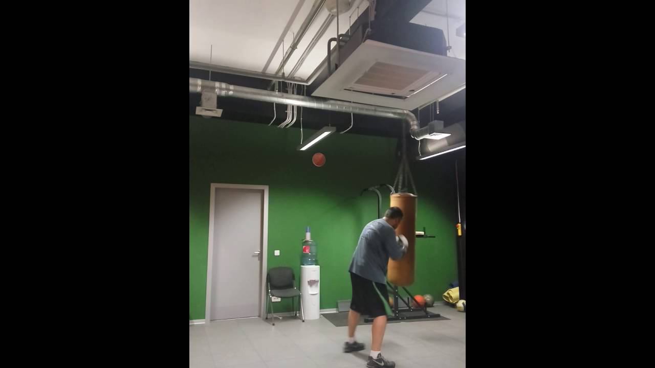 Бокс. Мешок. Тренировка нижних ударов