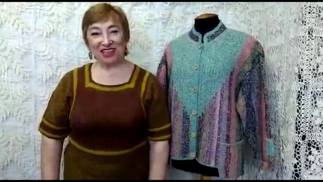 Пинке. Жакет "Дачный" от О. С. Литвиной.