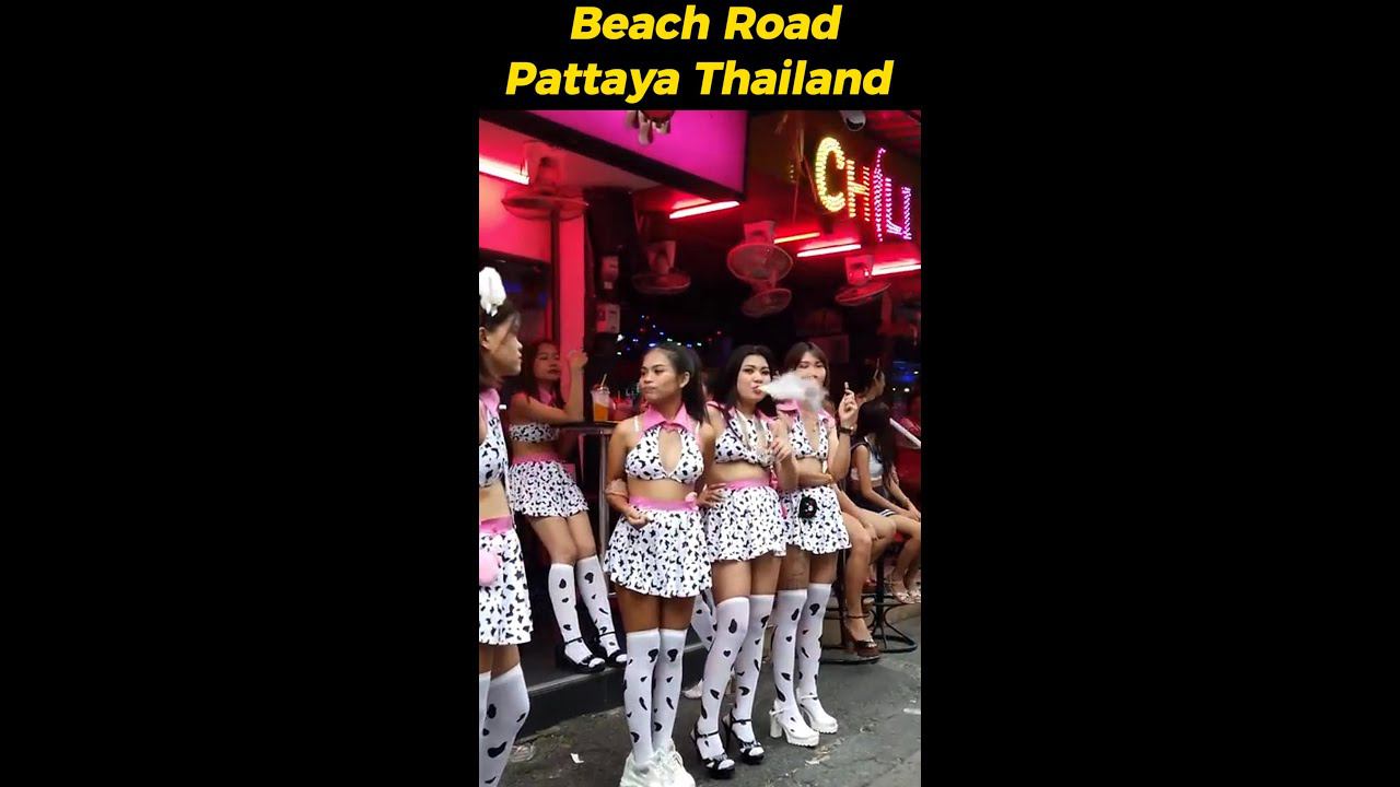 Pattaya  Beach Road Daytime Walk Thailand 2023 #thailand #pattaya #shorts
