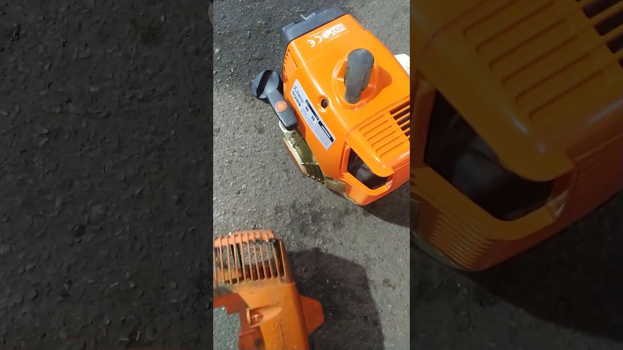 Замена крышки мотора stihl fs450 на zimani