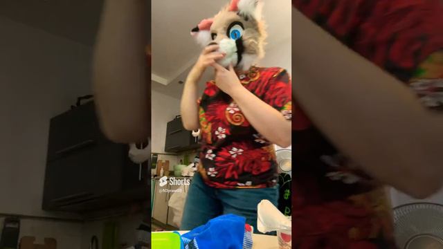 Новый пупс на подходе) #сигма #cute #фурри #furry #фурсьют #sigma #гепард #лис #fox  #fursuit