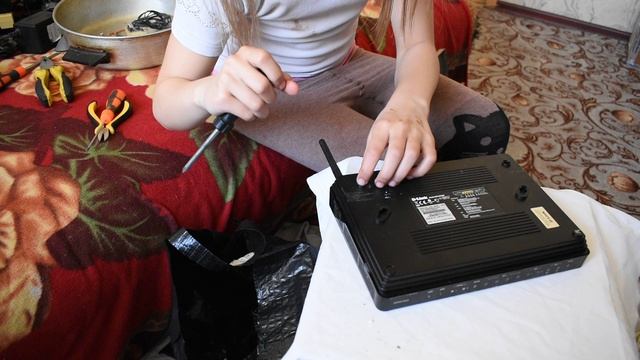 Разбор роутера D-Link.mp4