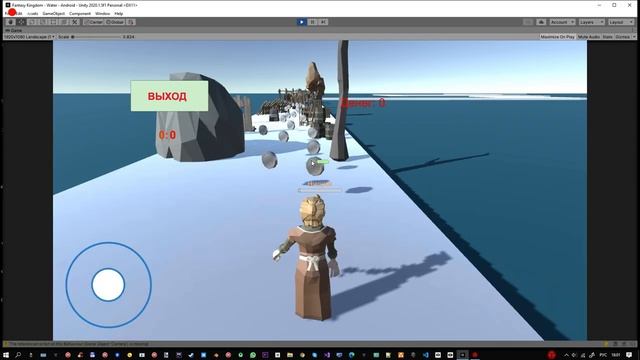 Unity "Собираем монеты в средневековье!"