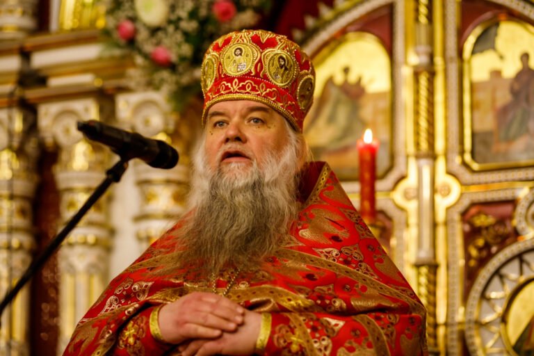 Архиерейская Божественная литургия в Храме-Памятнике на Крови 05.02.23, слово протоиерея П.Мангилева