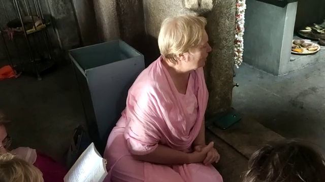 Воспевание Вед в храме Шивы, Тумкур, 2020 г