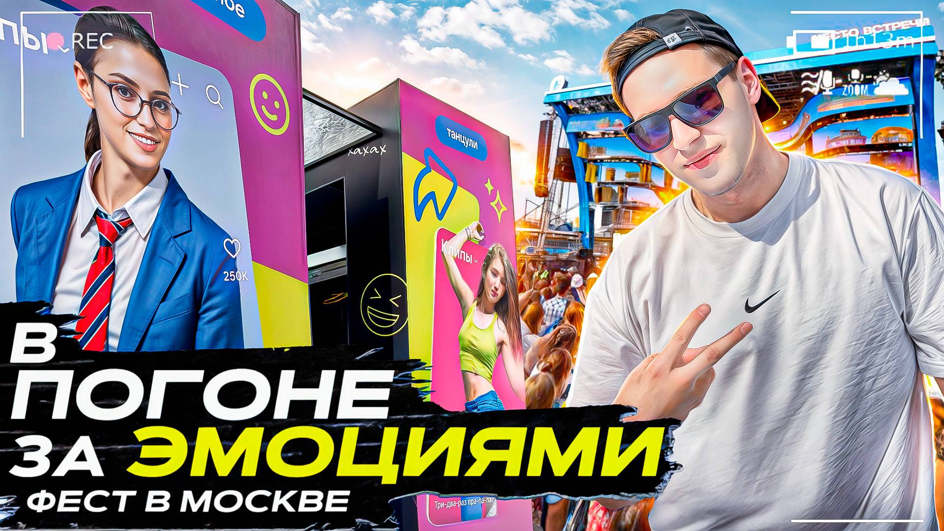 Реалити-шоу "В ПОГОНЕ ЗА ЭМОЦИЯМИ" Фест в Москве