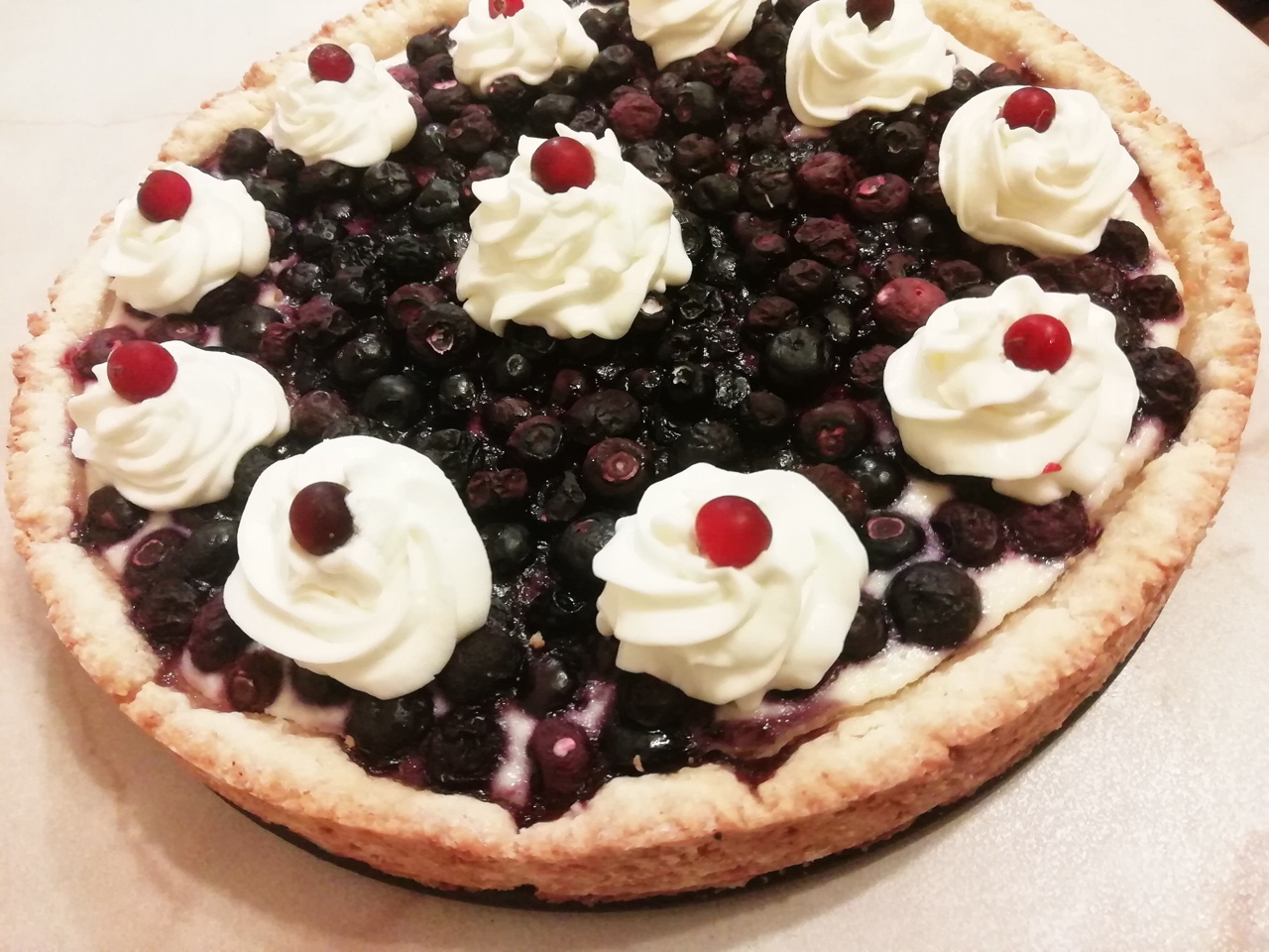 Пирог на песочном тесте с творогом и ягодами. Рецепт пирога с творогом.mp4