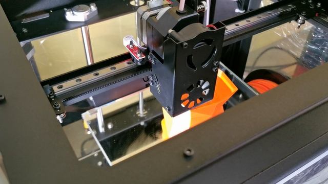 Тестовая печать UNI 250 с прямой (direct) подачей прутка