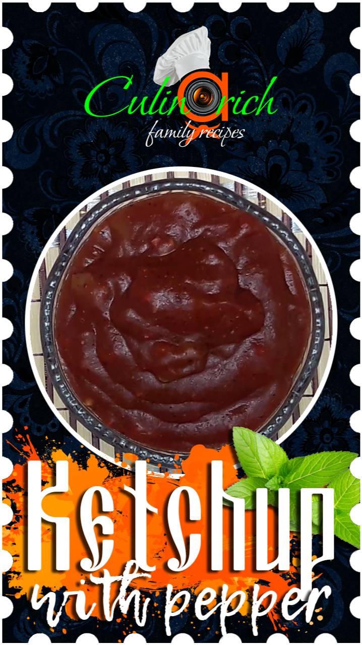 Ketchup with pepper - right recipe from «Culinarich»