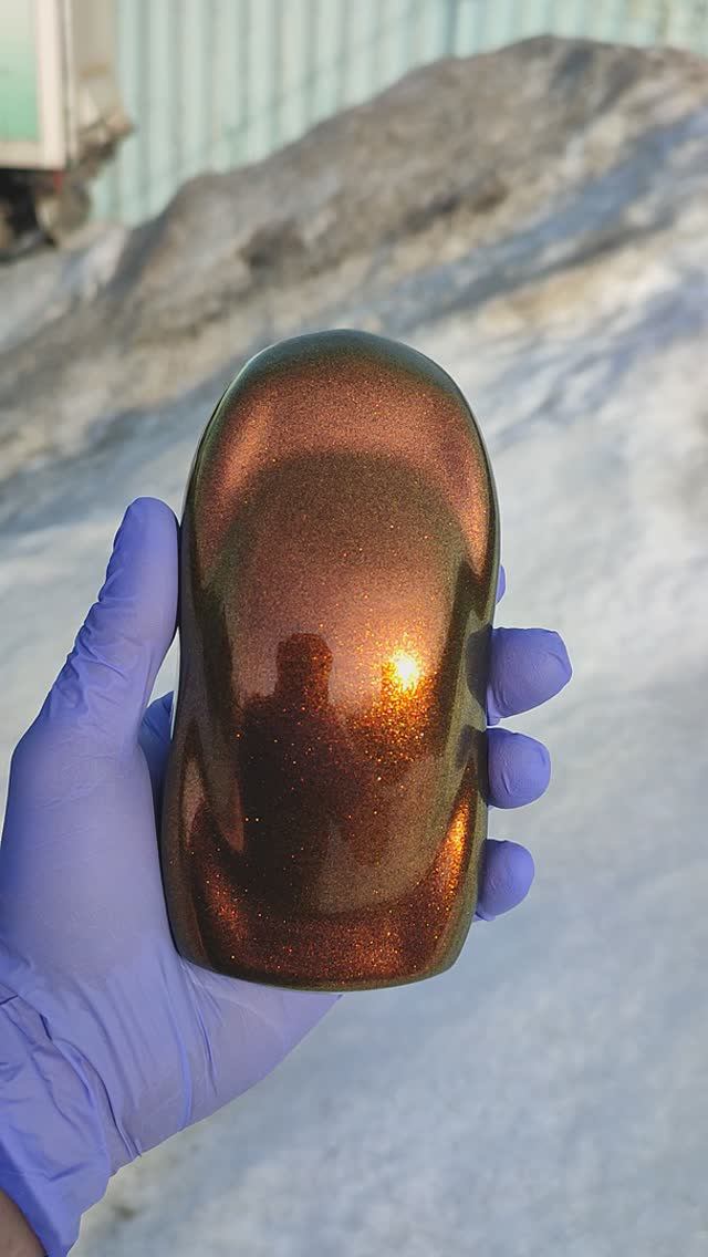 Образец краски хамелеон номер 04