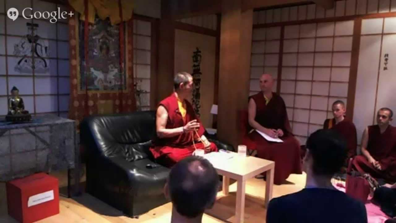 Друпон Церинг Ринпоче. Лекция «Буддийский взгляд в современной жизни: мудрость и сострадание».