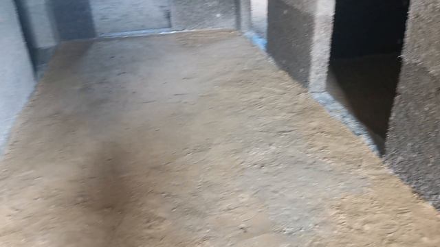 перегородочные стены в нашем доме из арболита