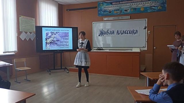 Байбакова Анастасия В.Железников "Три ветки мимозы"