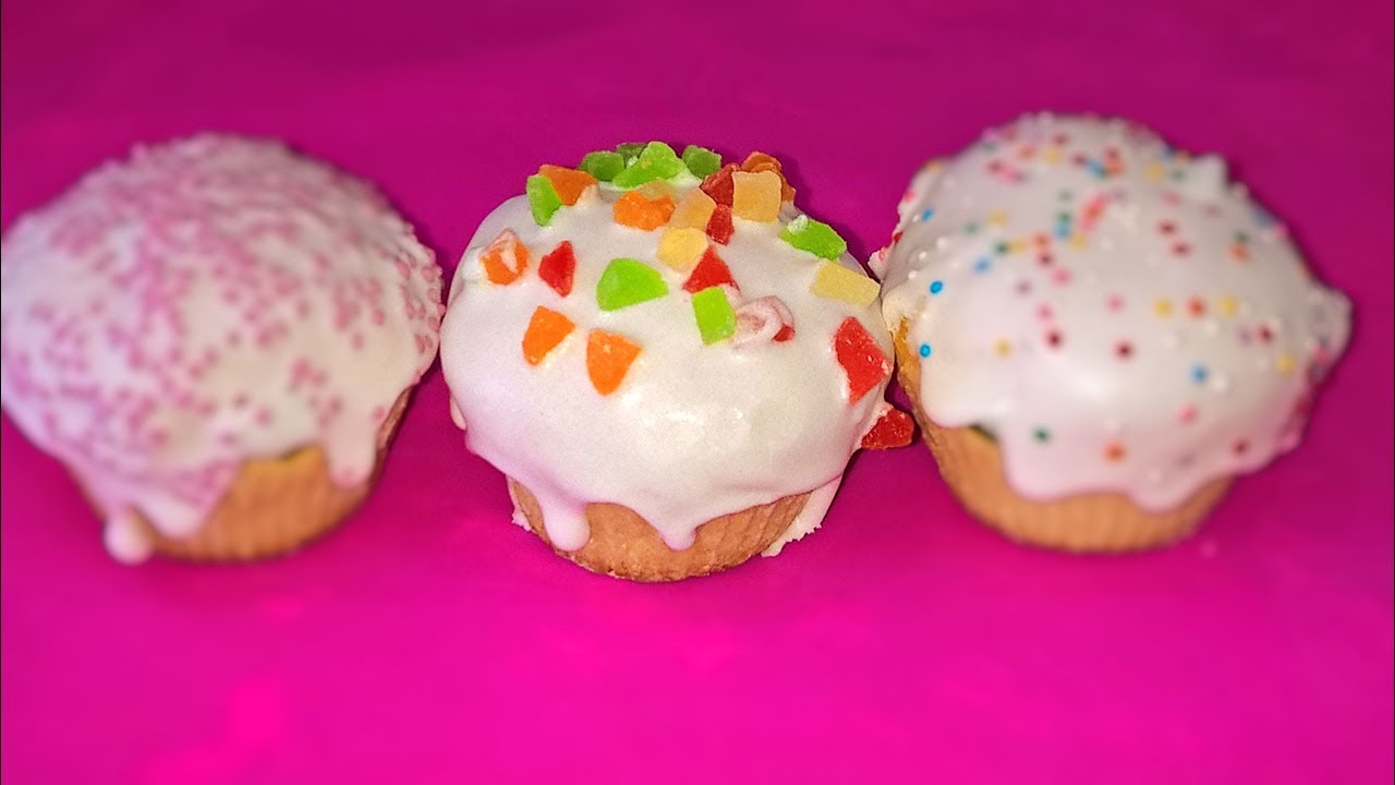 Белковая глазурь для кулича. Помадка для кулича.