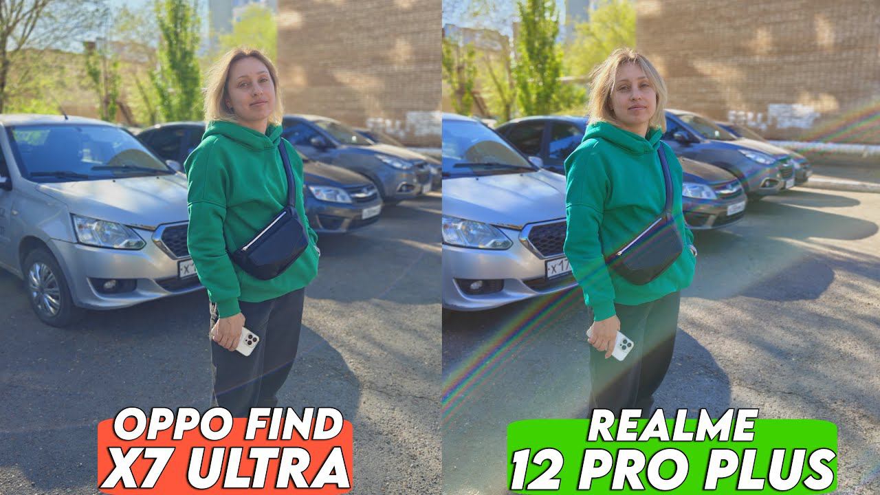 Realme 12 Pro + vs Vivo V30 vs Oppo Find X7 Ultra | Тест камер