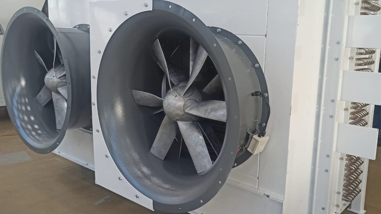 Теплообменные блоки с вентиляторами (воздухоохладители)