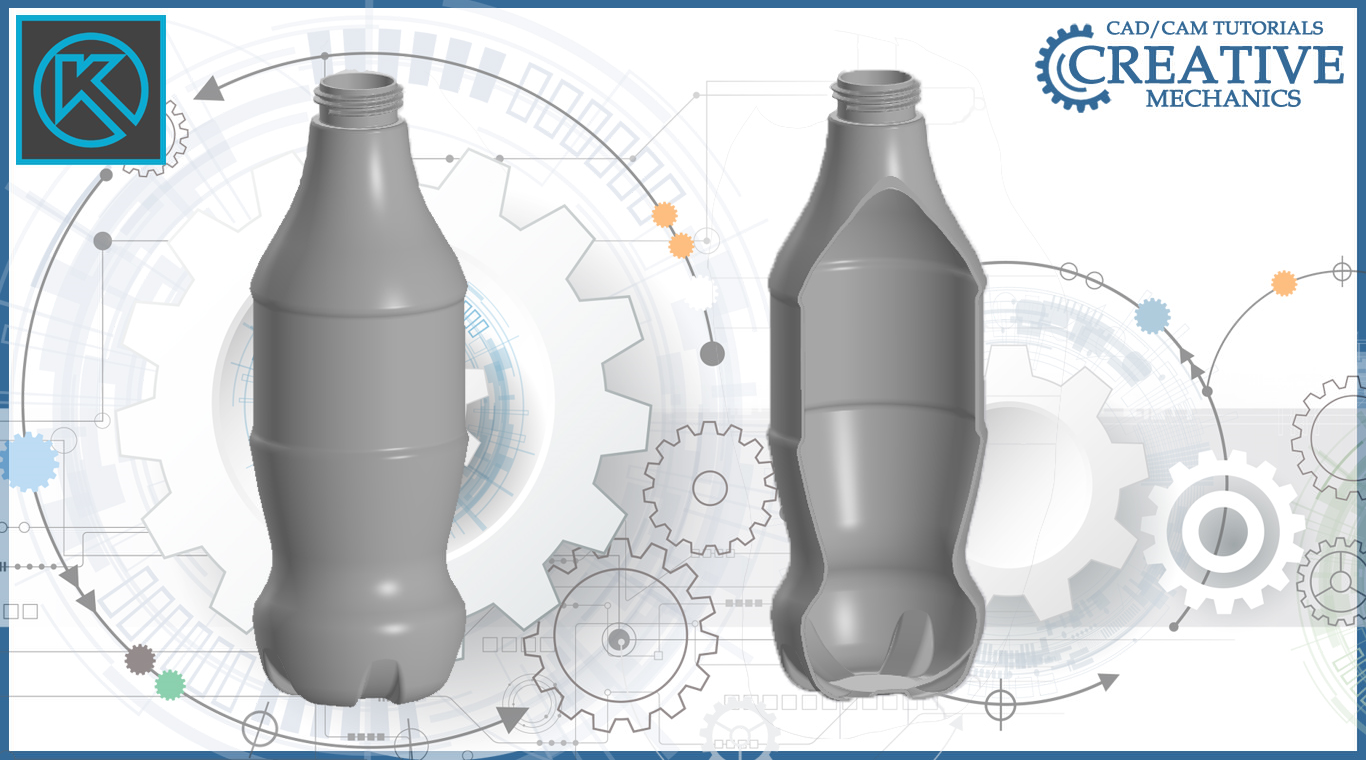 Бутылка в Компас 3D