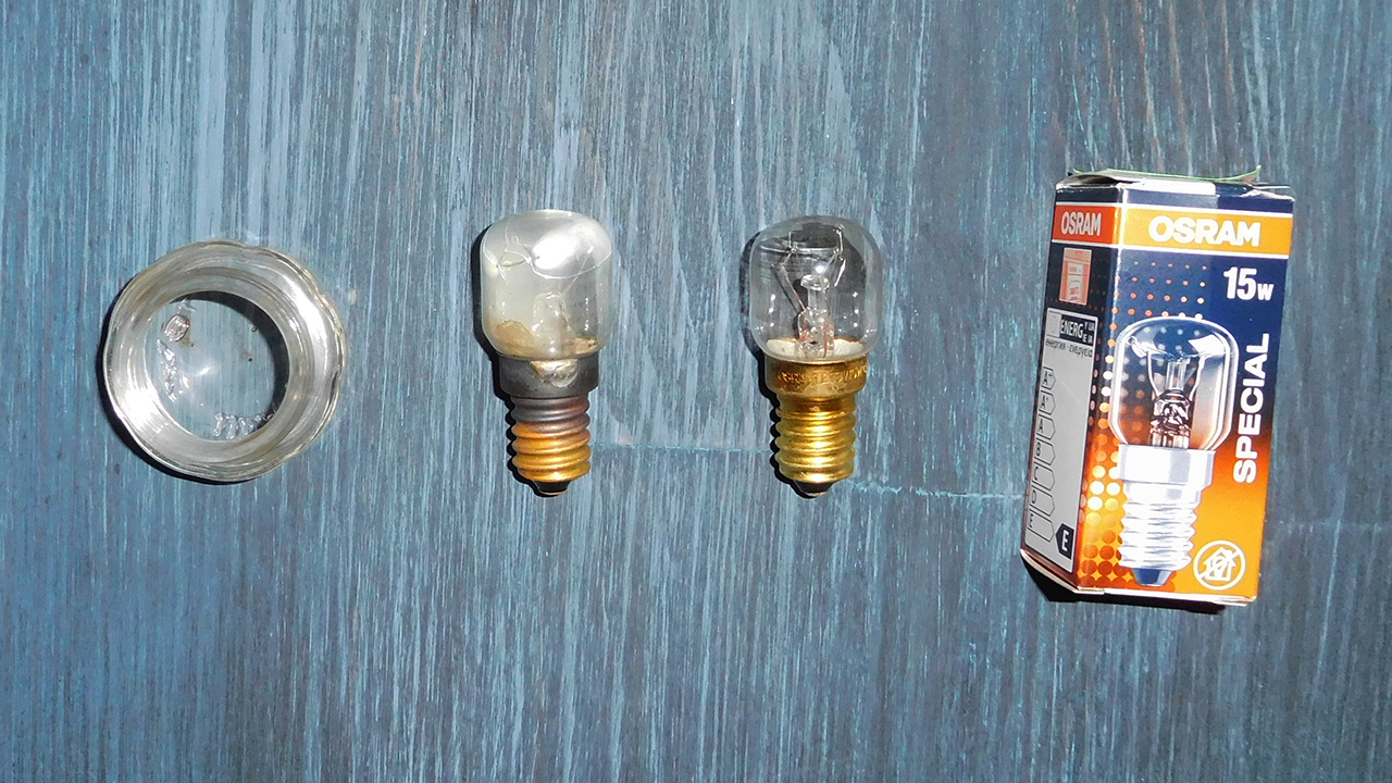 Как заменить лампочку в духовке