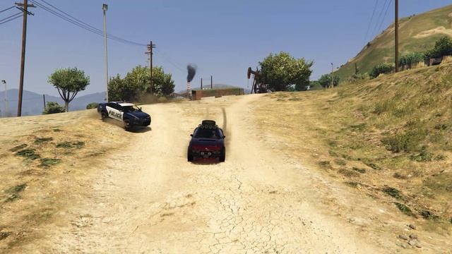 Газ в пол в GTA