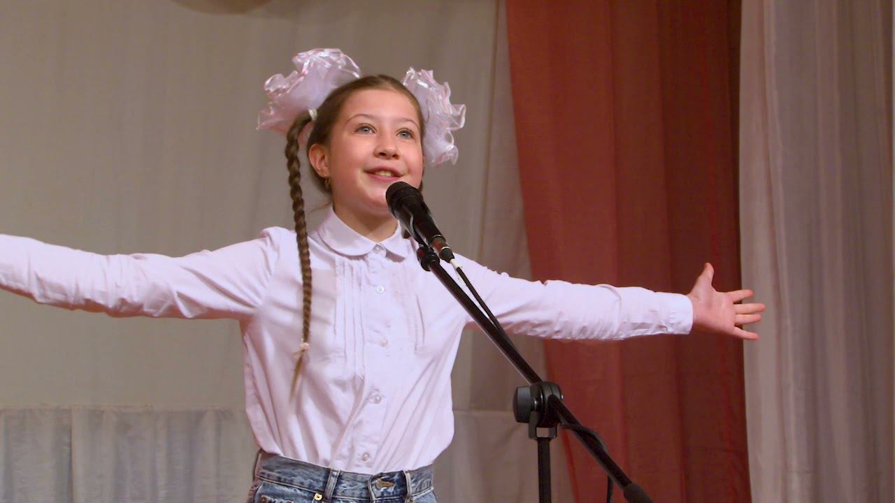 Цуренкова Полина -13 лет Агния Барто «Болтунья»МАУК КДЦ г.Фокино, Брянская область