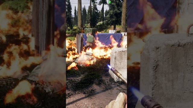 Баг в Far Cry 5 - Не горит