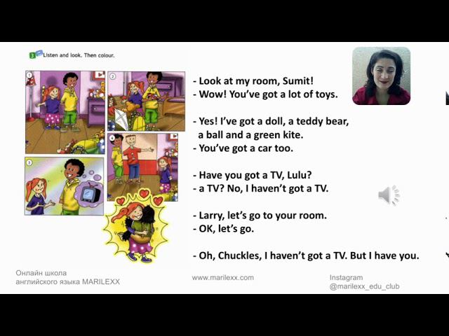 Spotlight Starter (Module 3) 8a. What Have I Got? p. 40 - 43