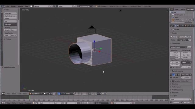 Краткие советы по моделированию в Blender (Quick Tips on Modelling in Blender)