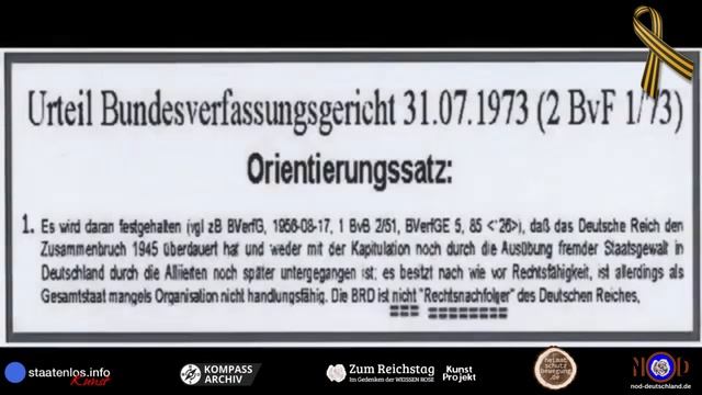 Was ist ein Reichsbürger (juristische Beweis-Dokumentation)