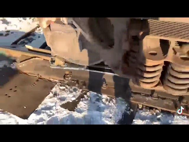 Торможение состава поезда