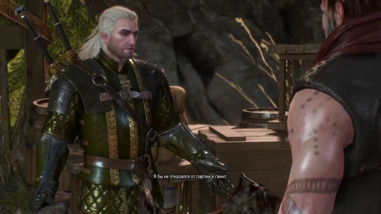 Ведьмак 3 -  играю в Гвинт)))