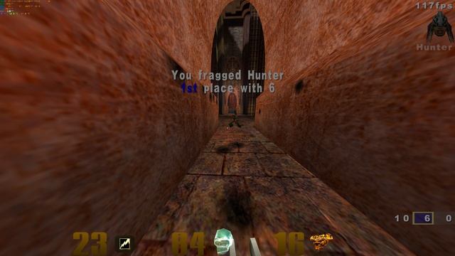 Quake 3 arena 4k, сложность крутой, прохождение TOURNEY2