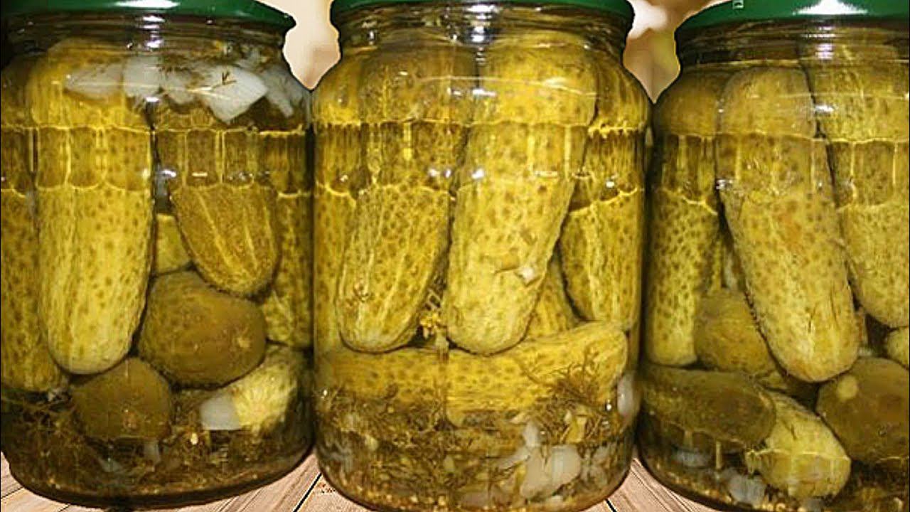 Самый Простой Рецепт Огурцов с уксусом на зиму