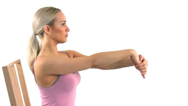 16. Растяжка. Сгибания запястья.