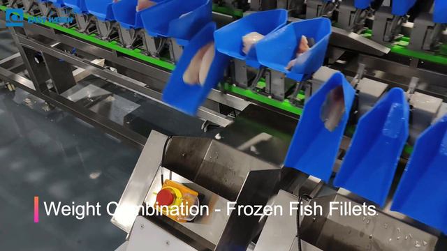 Весовой сортировщик - замороженное рыбное филе