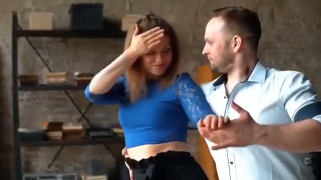 Танец Кизомба [ Dance Kizomba ] Александр Никулин и Юлия Еришева #2496 &.mp4