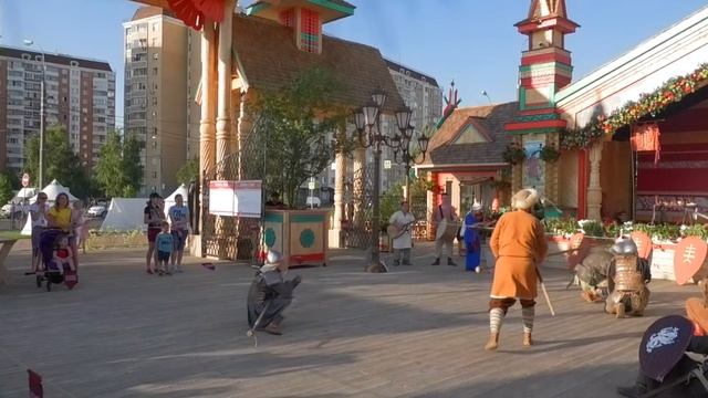 20190611 ВиЭ2019 Показательное выступление дружинников площадки «Русь. Средневековье. Расцвет»