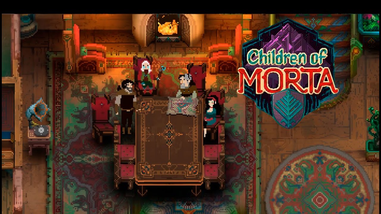 Бергсоны расправились с первым Боссом. Children of Morta. Кооператив - 2.