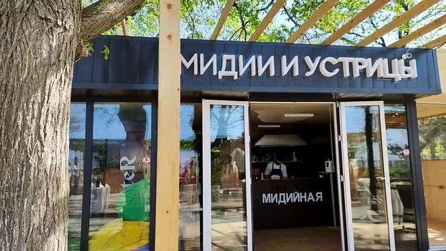 Где поесть в Анапе?! Классное место для перекуса у моря на набережной Анапы Sea Zone.