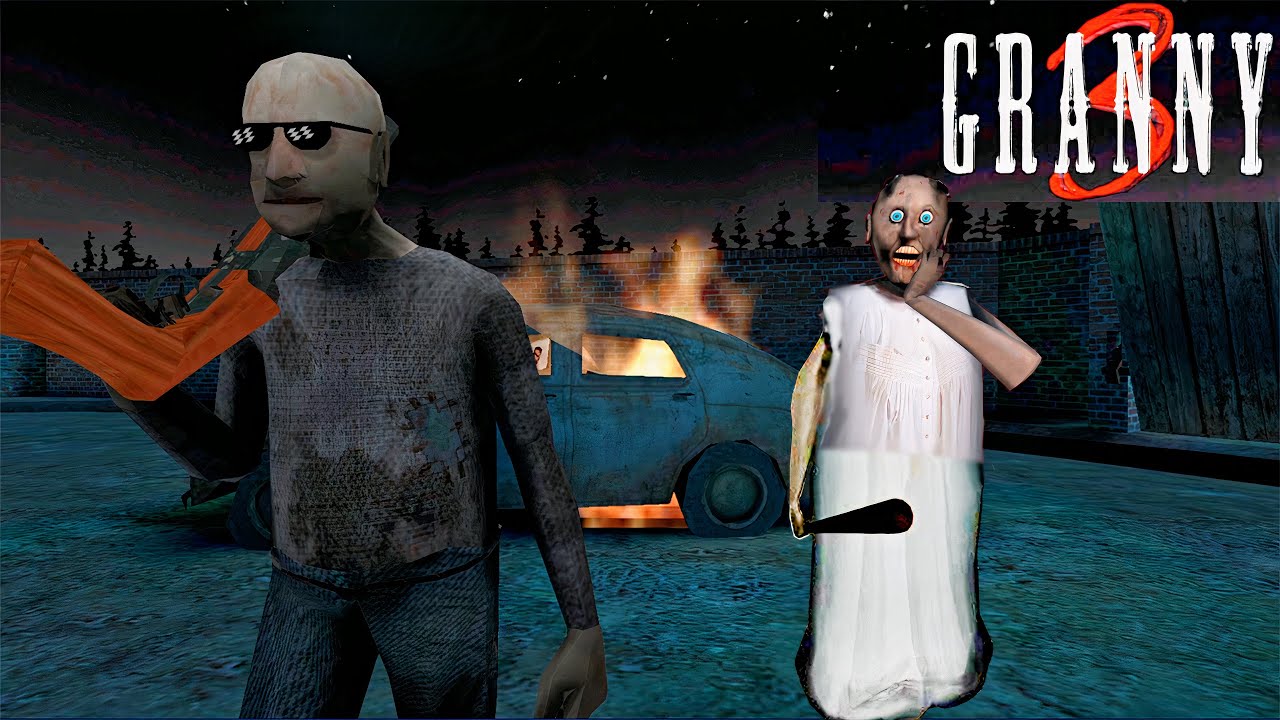Играю Granny 3