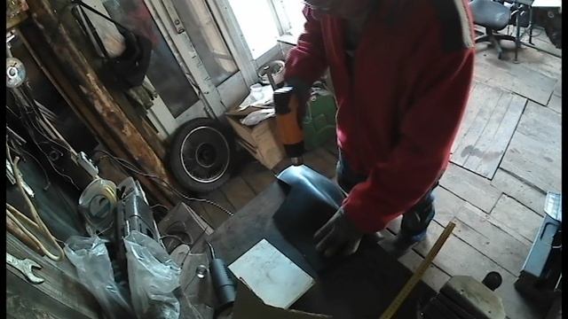 Сделал под крыло квадроцикла защиту