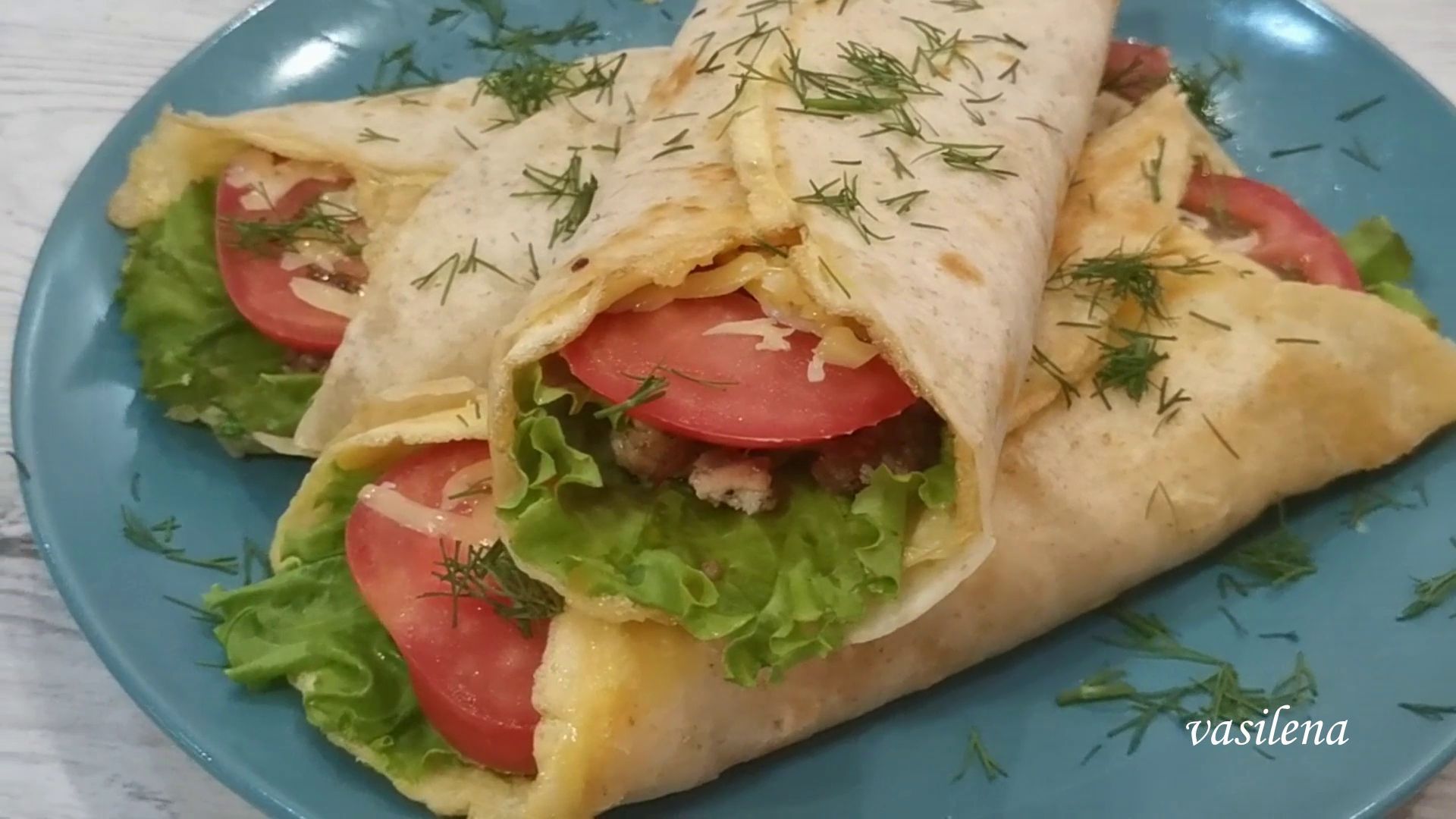 ЛАВАШ С СОЧНОЙ  НАЧИНКОЙ.