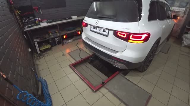 Установка фаркопа на Mercedes-Banz GLB (X247) 2021 г.в.