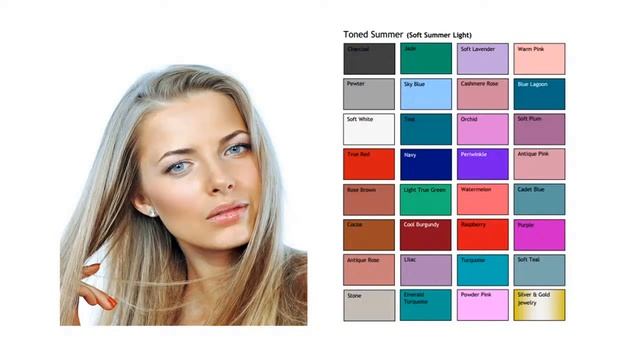 10. Мягкое Лето. Система 16 колоритов. Особенности внешности и палитры колорита с Татьяной Маменко