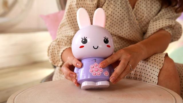 Музыкальная обучающая игрушка Медовый зайка Alilo G6+ с функцией Bluetooth колонки