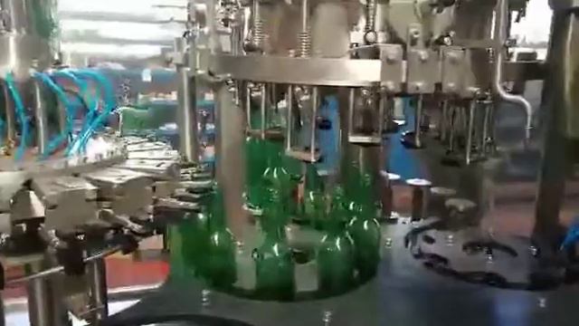 91/Монтаж и пусконаладка три блока розлива в стеклянные бутылки